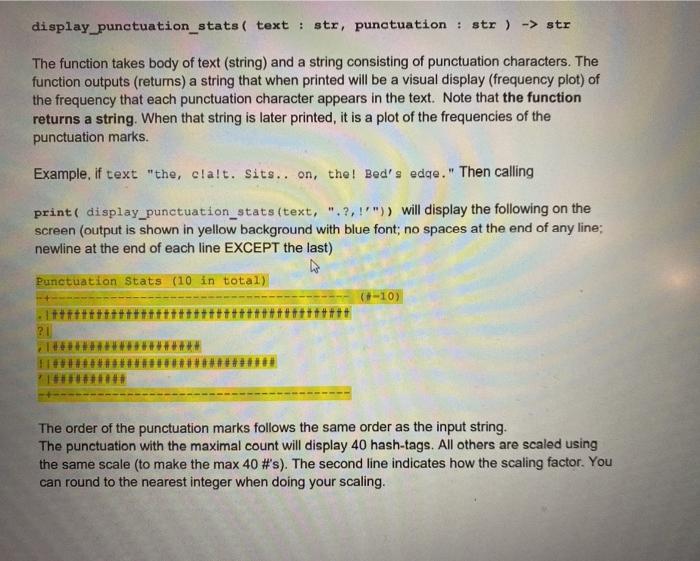 Solved Q1: Word Stats [40 marks] In this problem you will | Chegg.com