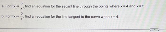 Solved Find all points on the graph of f(x)=16x2−52x+40 | Chegg.com