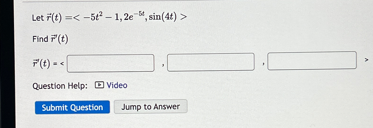 Let vec(r)(t)= Find | Chegg.com