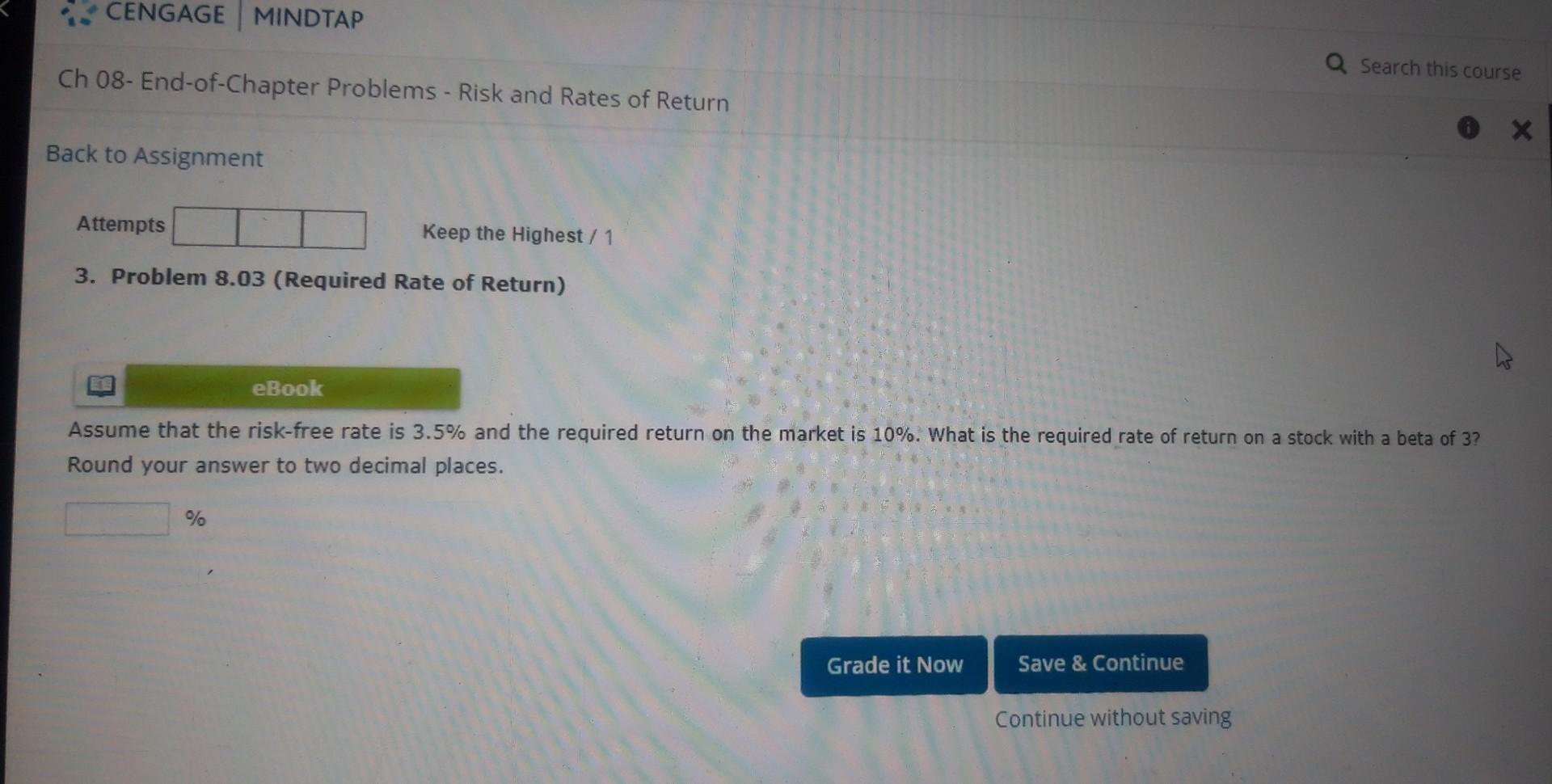 Solved Attempts Keep the Highest / 1 3. Problem 8.03 | Chegg.com