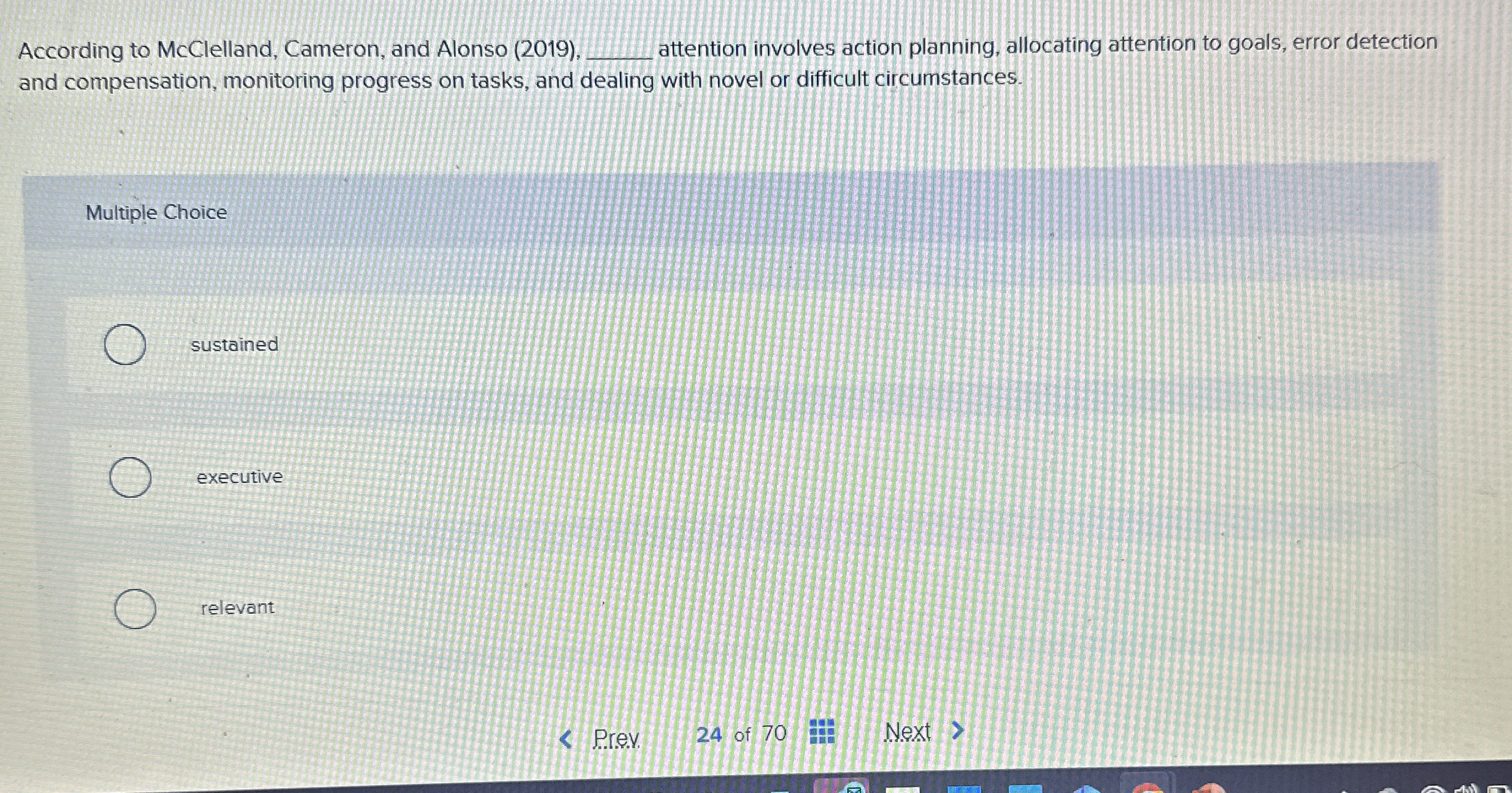 Solved According to McClelland, Cameron, and Alonso | Chegg.com