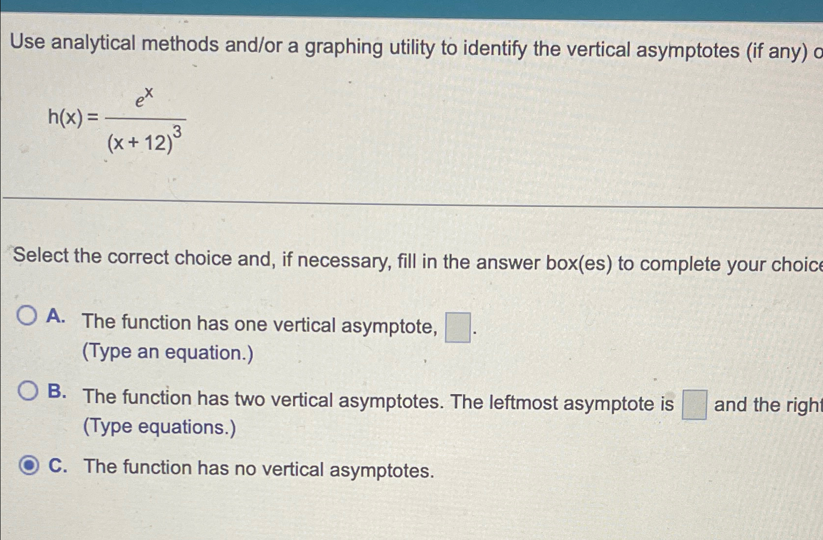 Solved Use analytical methods and/or a graphing utility to | Chegg.com