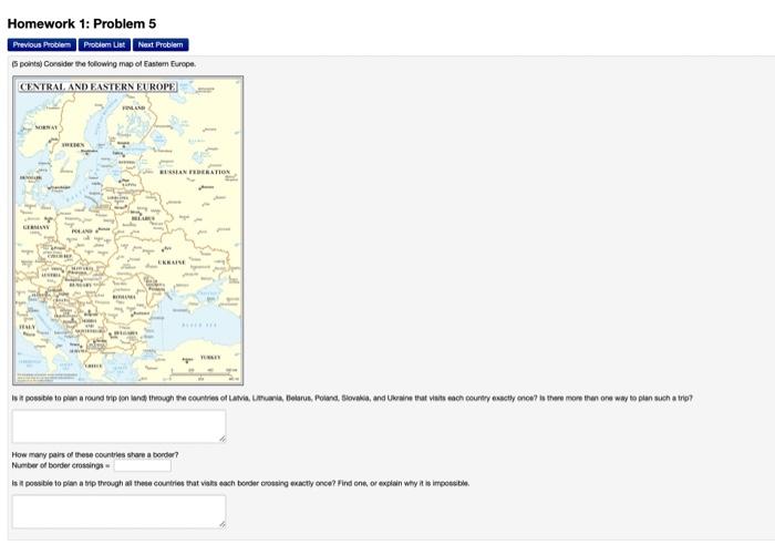 Solved 5 points) Corsider the following map of Fastem | Chegg.com Solved 5 points) Corsider the following map of Fastem | Chegg.com