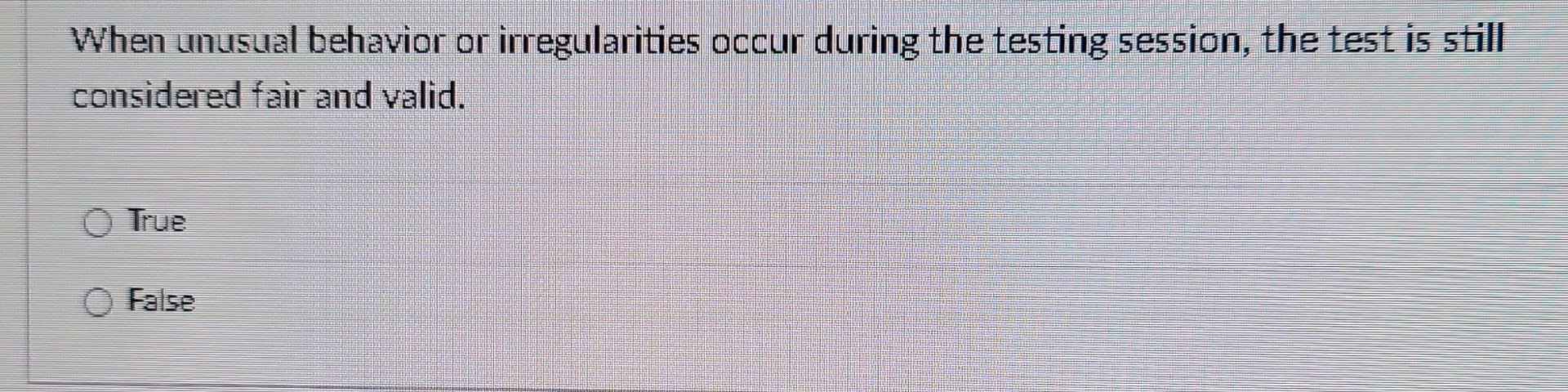 Solved When unusual behavior or irregularities occur during | Chegg.com