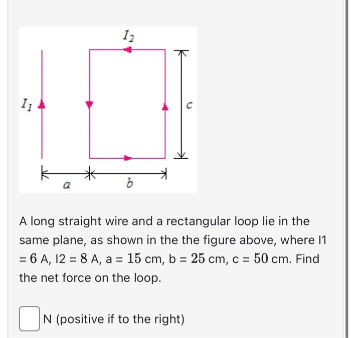 Solved A long straight wire and a rectangular loop lie in | Chegg.com