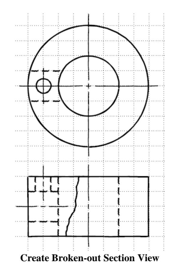 Solved Create Broken-out Section View | Chegg.com