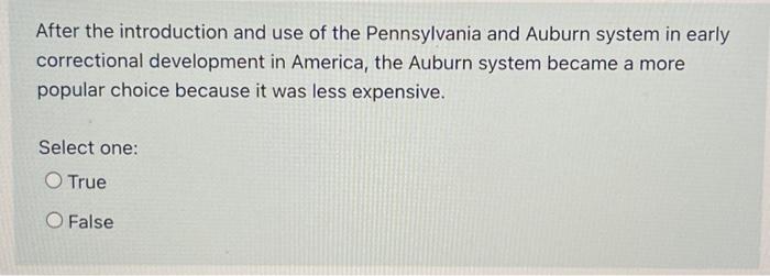 After the introduction and use of the Pennsylvania | Chegg.com