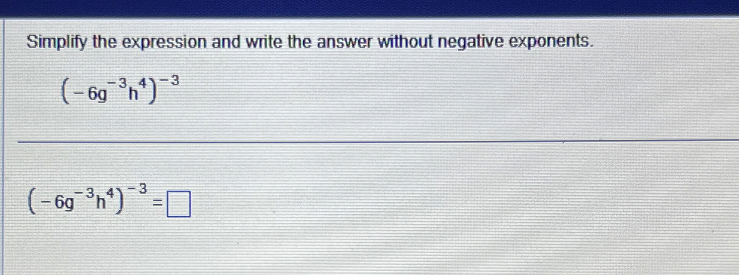 Solved Simplify the expression and write the answer without | Chegg.com