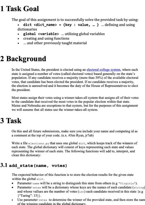 Solved The goal of this assignment is to successfully solve | Chegg.com