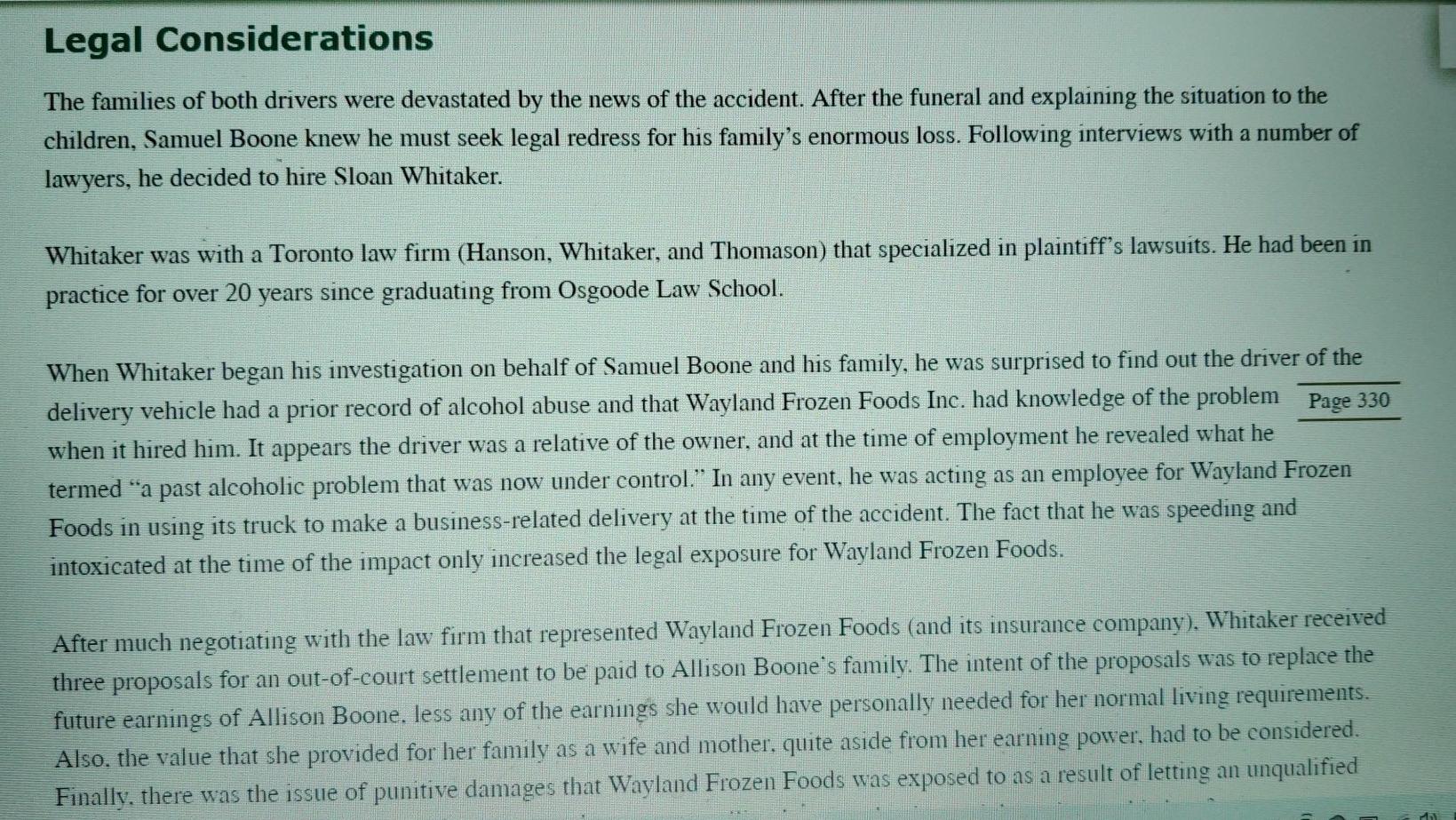 Solved Allison Boone, M.D. Allison Boone had been practising | Chegg.com