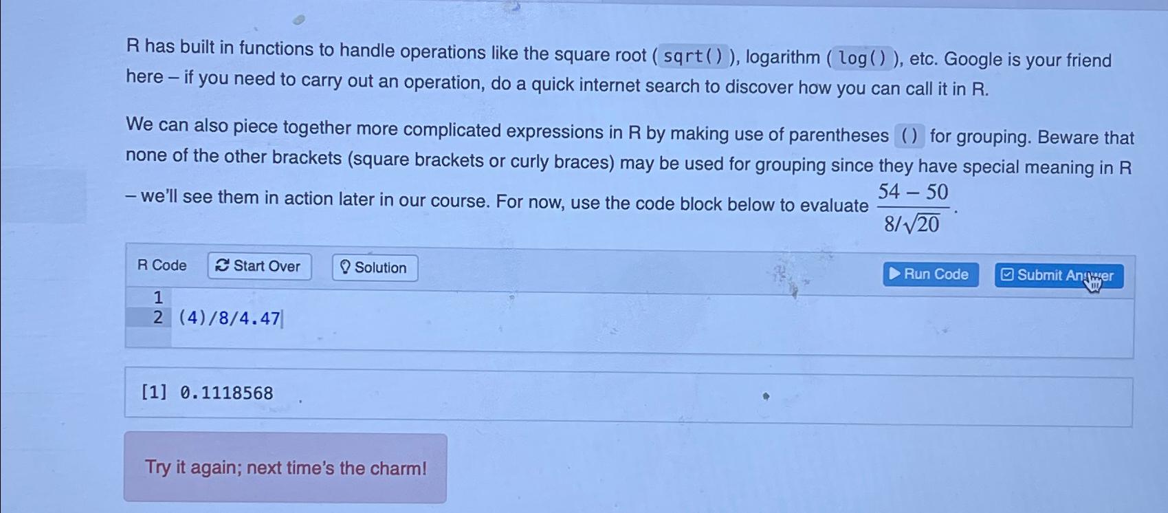 Solved R ﻿has Built In Functions To Handle Operations Like 