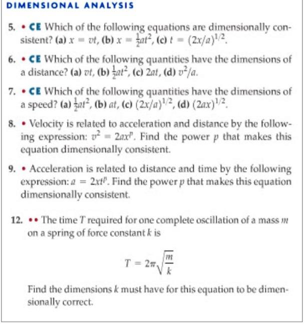 Solved 5. - CE Which of the following equations are | Chegg.com