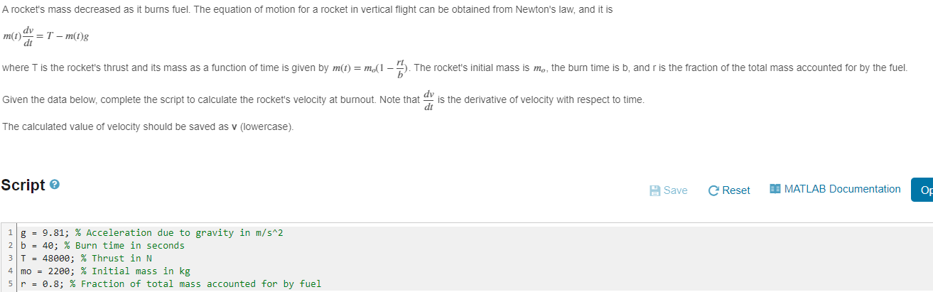 Solved No ﻿chat gpt or ai ﻿and do it in ﻿matlab code please | Chegg.com