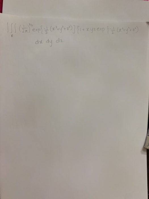 Solved how to proof that this integral is equal to 1from | Chegg.com
