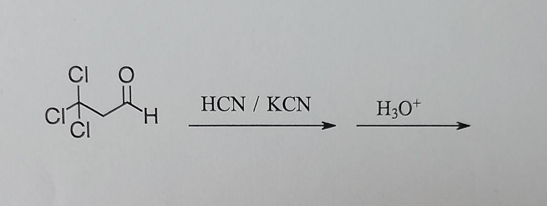 Solved HCN / KCN H30+ CI О HCN KCN H H30+ CI | Chegg.com