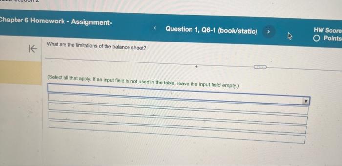 Solved Chapter 6 Homework - Assignment- K What are the | Chegg.com Solved Chapter 6 Homework - Assignment- K What are the | Chegg.com