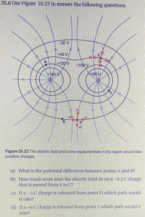 Solved 25.6 Use Figure 25.22 to answer the following | Chegg.com