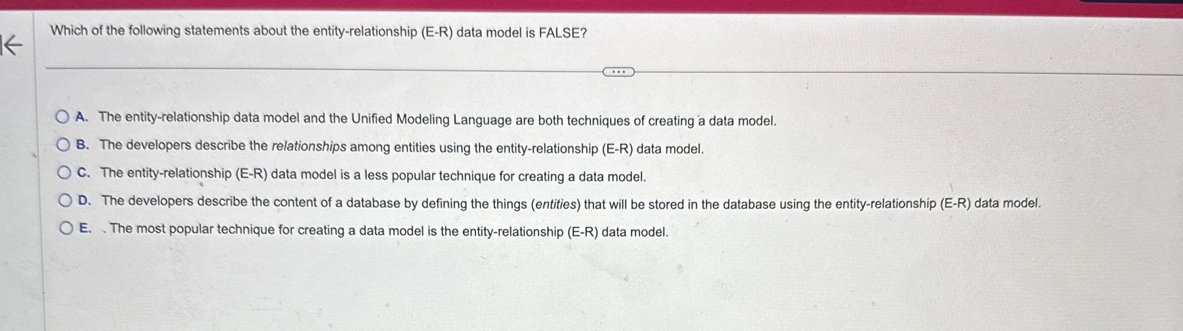 Solved Which of the following statements about the | Chegg.com