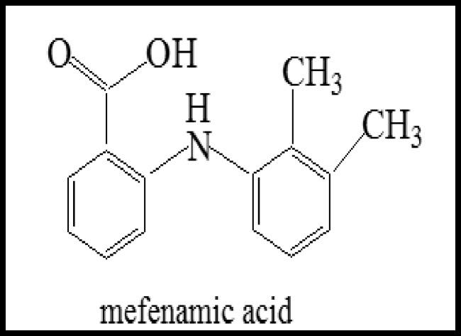 Solved mefenamic acid | Chegg.com