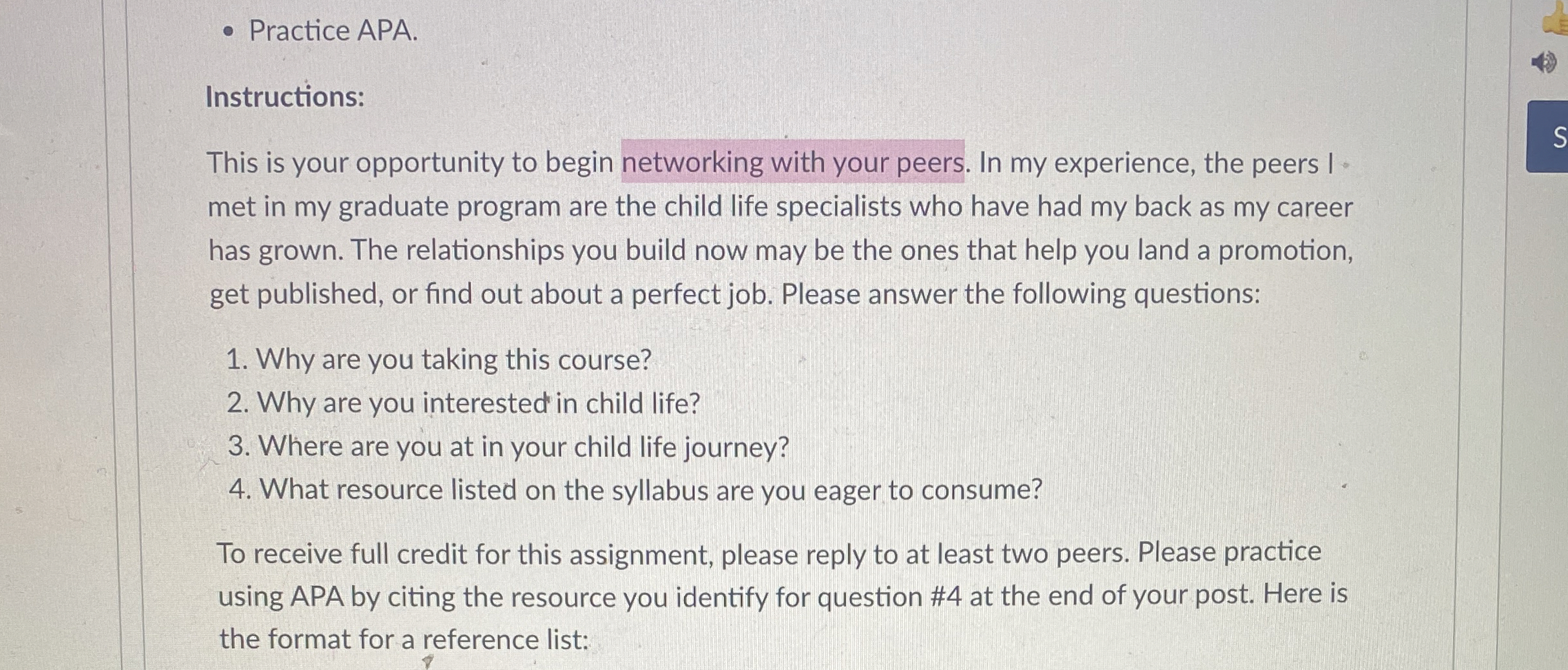 Solved Practice APA.Instructions:This is your opportunity to | Chegg.com