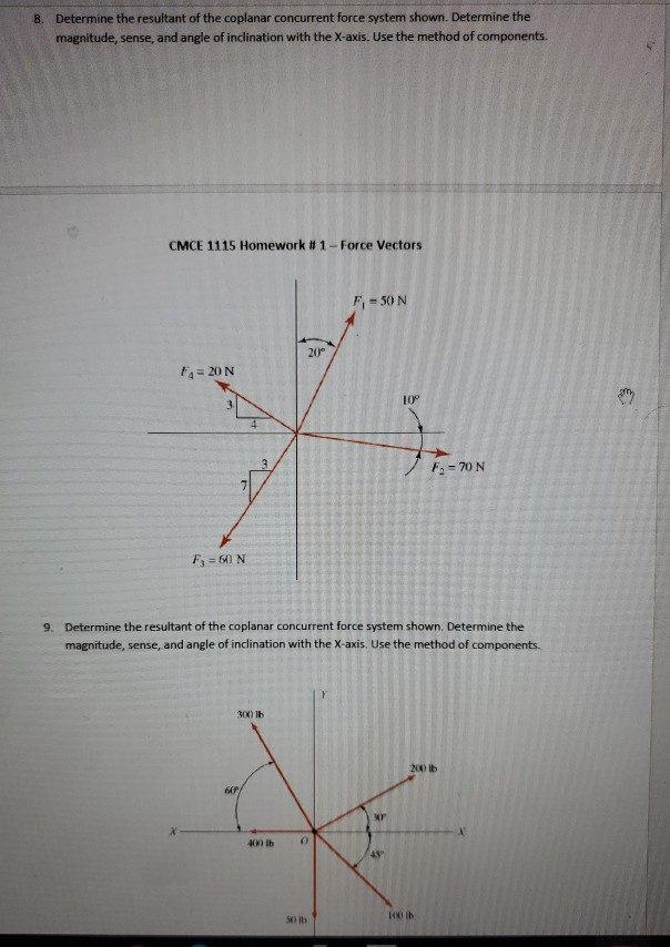 Solved 6. Determine the magnitude, direction and sense of | Chegg.com