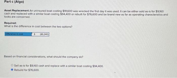 Solved Make or Buy Terry Incorporated manufactures machine | Chegg.com