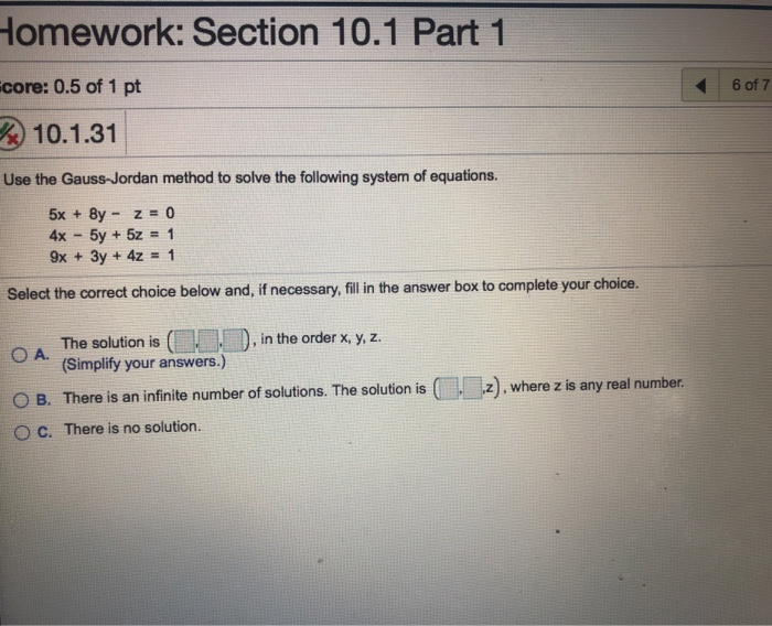 Solved Homework: Section 10.1 Part 1 core: 0.5 of 1 pt 6 of | Chegg.com