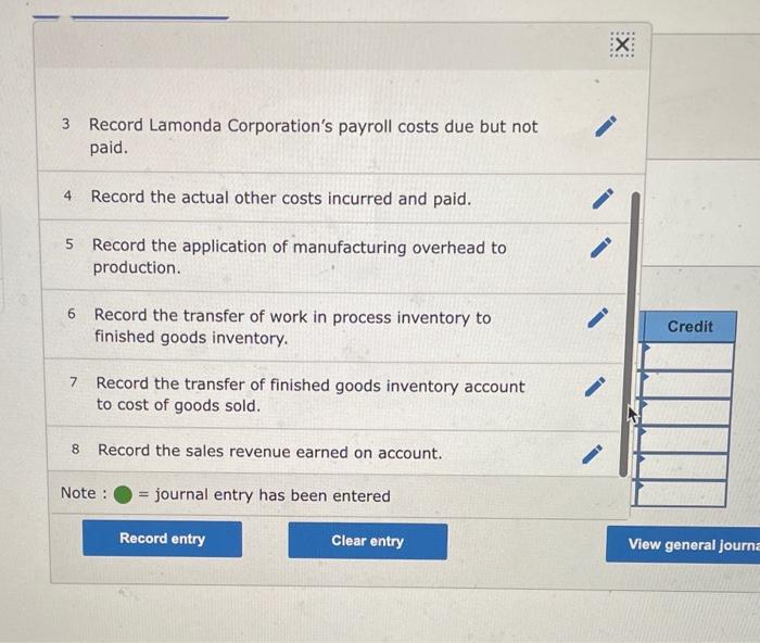 Solved Lamonda Corporation uses a job order cost system. On | Chegg.com Solved Lamonda Corporation uses a job order cost system. On | Chegg.com