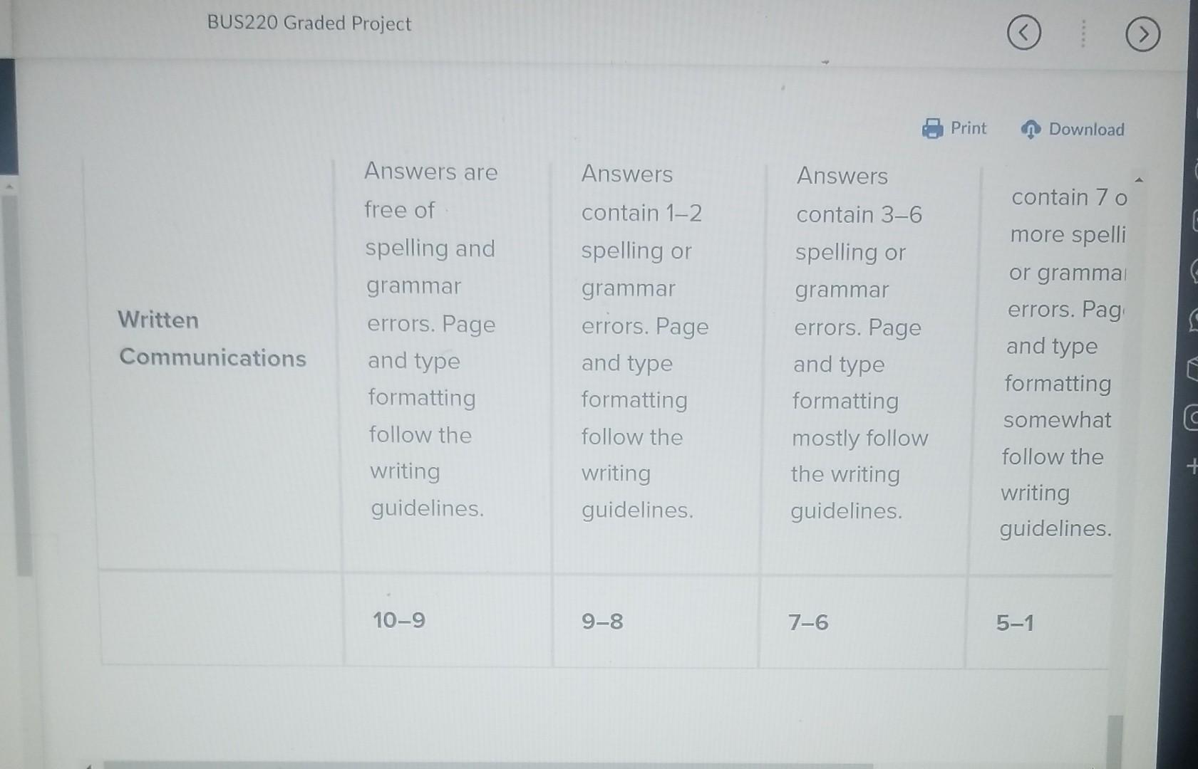 Solved The goal of this graded project is to analyze | Chegg.com