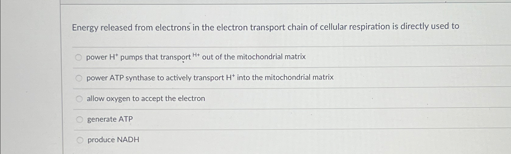 Solved Energy released from electrons in the electron | Chegg.com