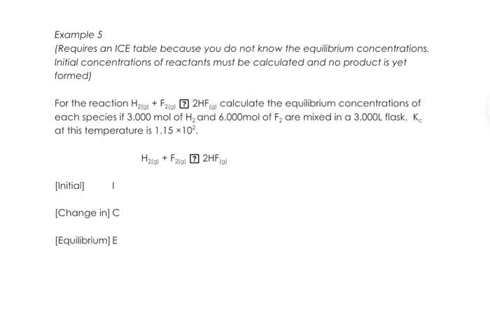 Solved SCHAU Chemical Systems ICE Practice Problems and | Chegg.com