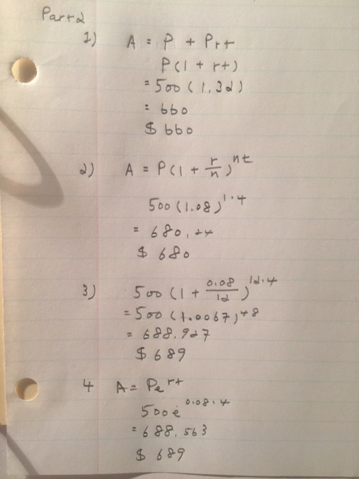 Solved Hello,Please verify my answers are correct.Otherwise, | Chegg.com