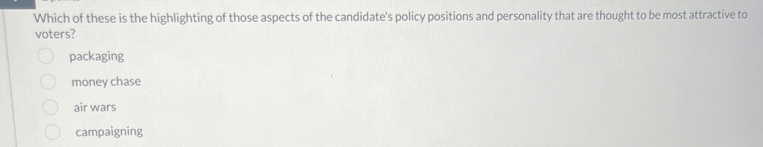 Solved Which of these is the highlighting of those aspects | Chegg.com