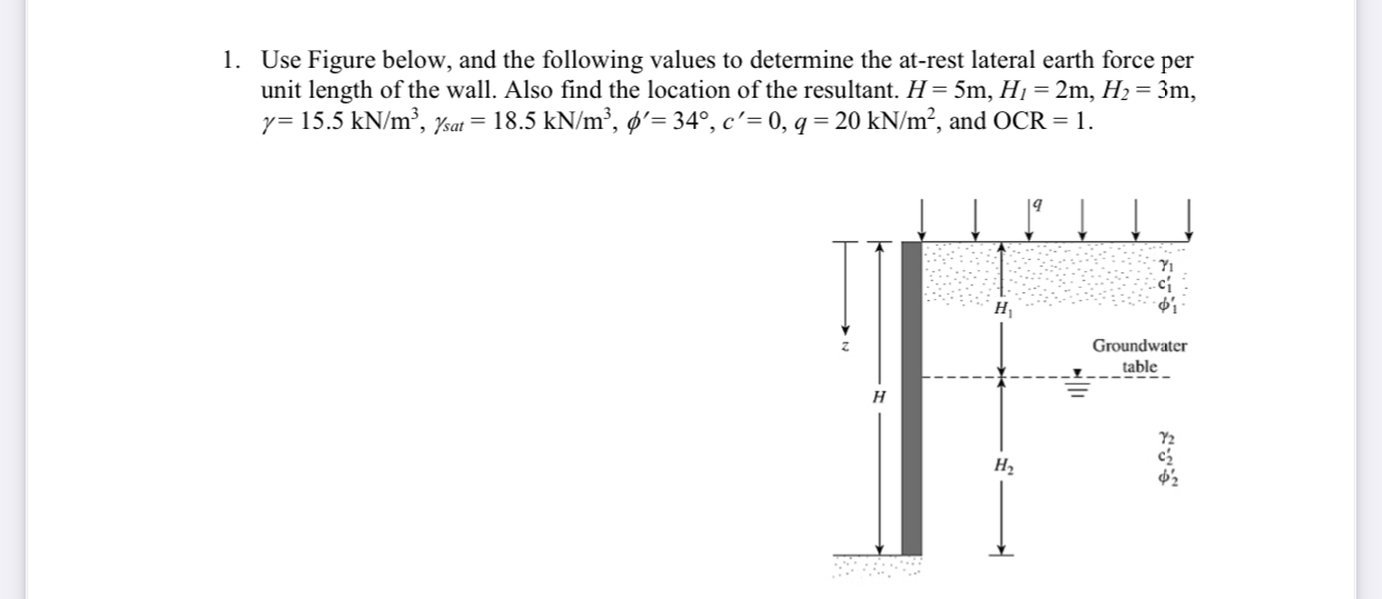 Solved Use Figure below, and the following values to | Chegg.com