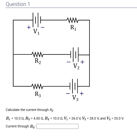 Solved please do ﻿both its for physics Question 1Calculate | Chegg.com