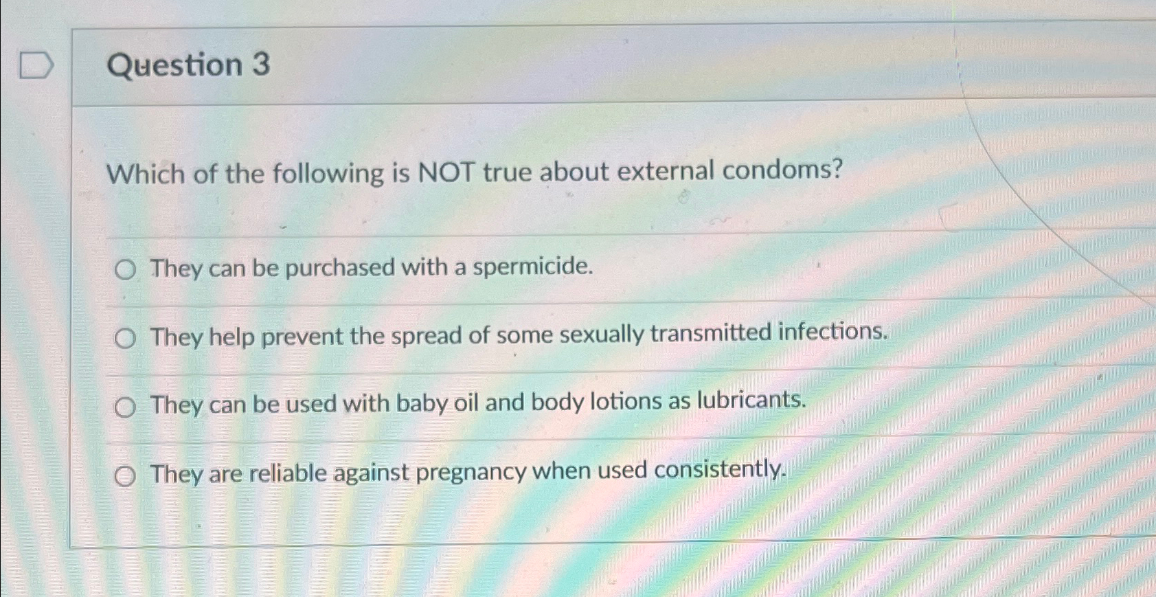 Solved Question 3Which of the following is NOT true about | Chegg.com