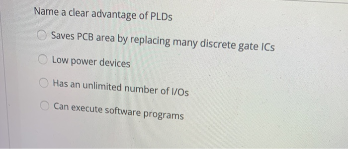 Solved A PLD array, realized using fuses, has some of its | Chegg.com