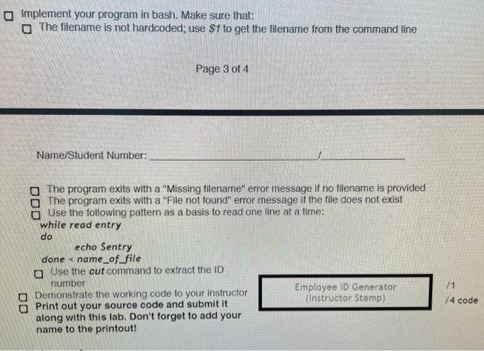 Solved 3. bash: Create a flow chart to describe an algorithm | Chegg.com