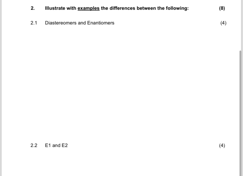 Illustrate with examples the differences between the | Chegg.com