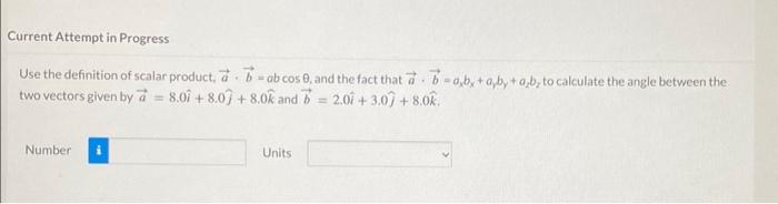 Solved Current Attempt in Progress . Use the definition of | Chegg.com