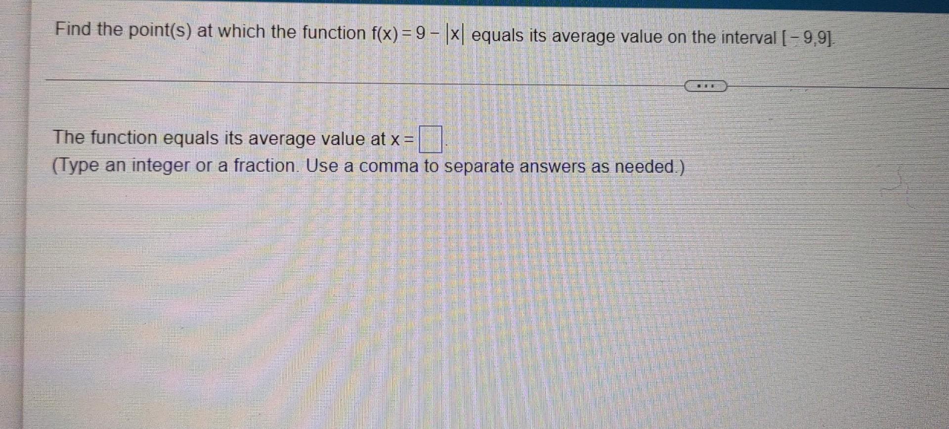 Solved Find the point(s) at which the function f(x)=9−∣x∣ | Chegg.com