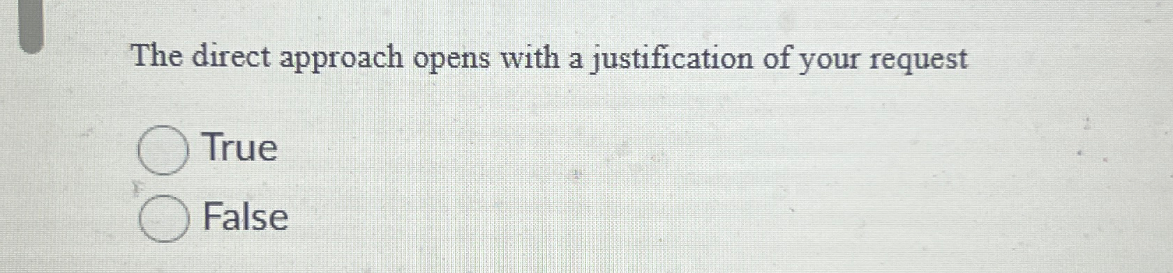Solved The direct approach opens with a justification of | Chegg.com
