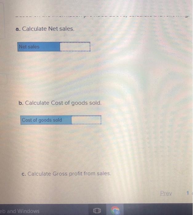 Solved prepare journal entries ,calculate net sales | Chegg.com