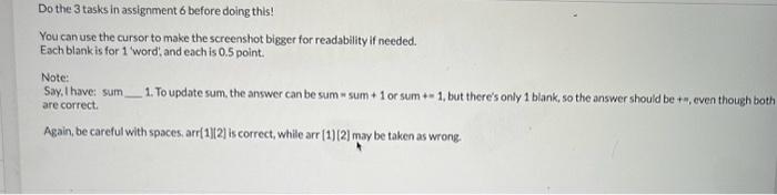 Solved fill in the blanks from A to z and its C programming | Chegg.com