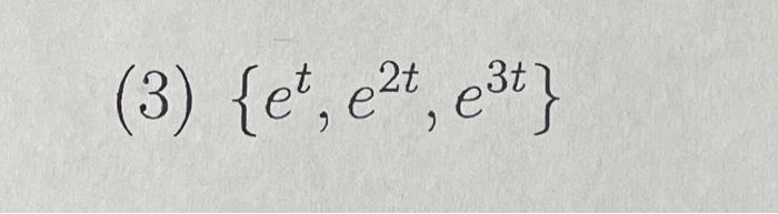 Solved Functions y1(t),…,yn(t) are linearly independent on | Chegg.com