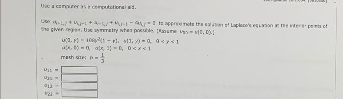 Solved Use a computer as a computational aid. Use | Chegg.com