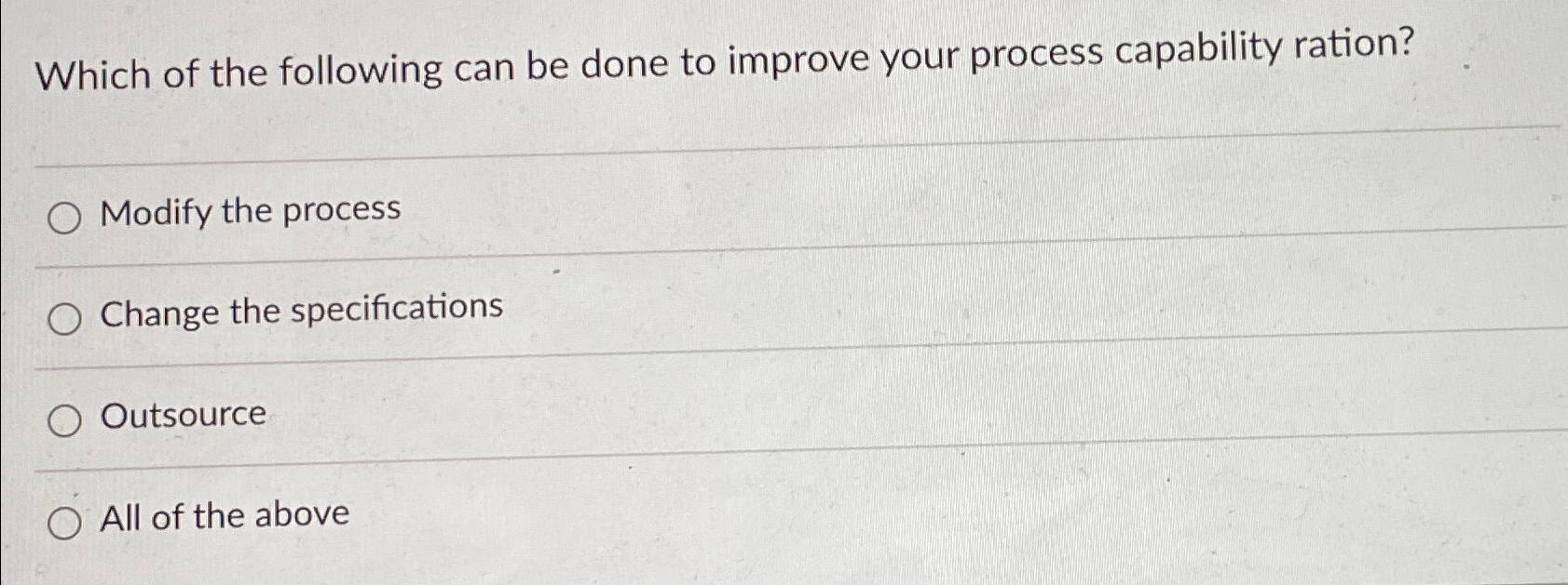 Solved Which of the following can be done to improve your | Chegg.com