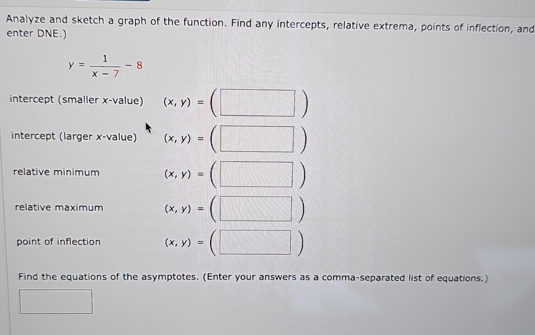 Solved Analyze and sketch the graph of the function. Find | Chegg.com