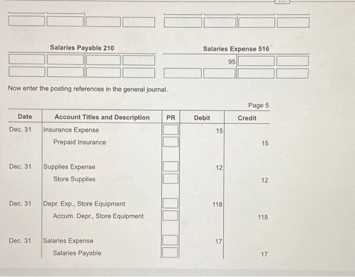 Solved Post the following adjusting entries that came from | Chegg.com
