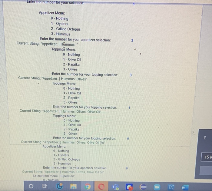Solved Write a program that interacts with the user via the | Chegg.com